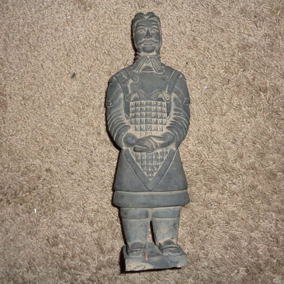 Unbranded | Art | Reproduction Metal Asian Warrior Statue | Poshmark